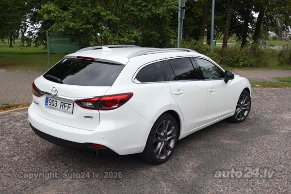 White Mazda 6 2016 in Haapsalu, with an engine capacity of 2.20 L and mileage of 180 thousand km for 10500 €, photo 7 on AUTOMOTO.COM.LV