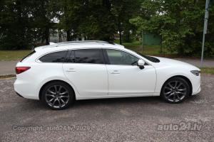 White Mazda 6 2016 in Haapsalu, with an engine capacity of 2.20 L and mileage of 180 thousand km for 10500 €, photo 5 on AUTOMOTO.COM.LV