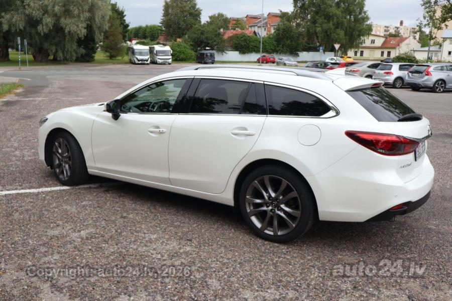 White Mazda 6 2016 in Haapsalu, with an engine capacity of 2.20 L and mileage of 180 thousand km for 10500 €, photo 7 on AUTOMOTO.COM.LV