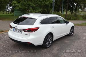 White Mazda 6 2016 in Haapsalu, with an engine capacity of 2.20 L and mileage of 180 thousand km for 10500 €, photo 8 on AUTOMOTO.COM.LV