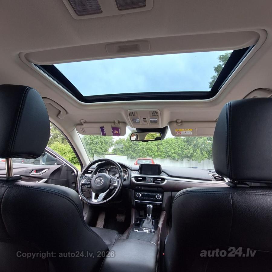 White Mazda 6 2016 in Haapsalu, with an engine capacity of 2.20 L and mileage of 180 thousand km for 10500 €, photo 14 on AUTOMOTO.COM.LV