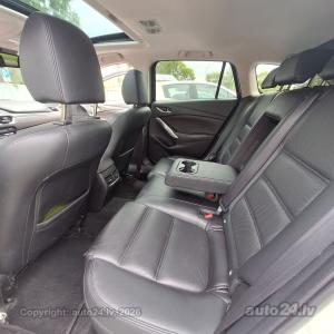 White Mazda 6 2016 in Haapsalu, with an engine capacity of 2.20 L and mileage of 180 thousand km for 10500 €, photo 15 on AUTOMOTO.COM.LV