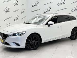 Balts Mazda 6 2016 Viļņa, ar dzinēja tilpumu 2.19 L un nobraukumu 390 tūkst. km par 7400 €, foto  vietnē AUTOMOTO.COM.LV