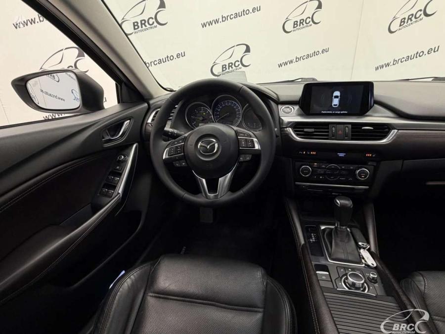 Balts Mazda 6 2016 Viļņa, ar dzinēja tilpumu 2.19 L un nobraukumu 390 tūkst. km par 6900 €, foto 17 vietnē AUTOMOTO.COM.LV