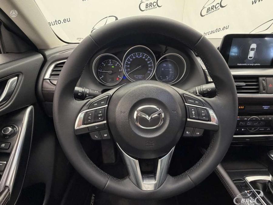 Balts Mazda 6 2016 Viļņa, ar dzinēja tilpumu 2.19 L un nobraukumu 390 tūkst. km par 6900 €, foto 32 vietnē AUTOMOTO.COM.LV