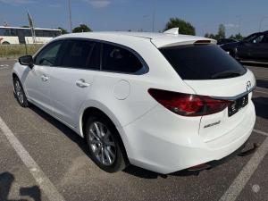White Mazda 6 2017 in Vilnius, with an engine capacity of 2.19 L and mileage of 305 thousand km for 2150 €, photo 5 on AUTOMOTO.COM.LV