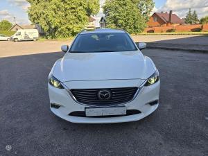 White Mazda 6 2018 in Taurage, with an engine capacity of 2.20 L and mileage of 186 thousand km for 7800 €, photo 3 on AUTOMOTO.COM.LV