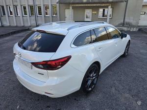 White Mazda 6 2018 in Taurage, with an engine capacity of 2.20 L and mileage of 186 thousand km for 7800 €, photo 9 on AUTOMOTO.COM.LV