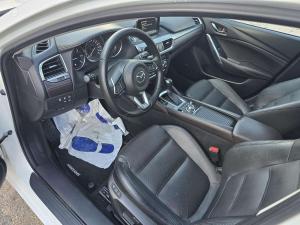White Mazda 6 2018 in Taurage, with an engine capacity of 2.20 L and mileage of 186 thousand km for 7800 €, photo 14 on AUTOMOTO.COM.LV