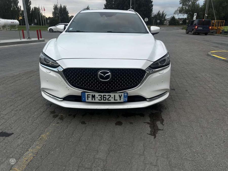 Белый Мазда 6 2019 в Таураге, объемом двигателя 2.19 л и пробегом 185 тыс. км за 7900 €, фото 7 на AUTOMOTO.COM.LV