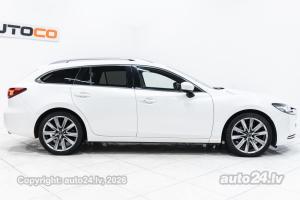 White Mazda 6 2020 in Tallinn, with an engine capacity of 2.20 L and mileage of 124 thousand km for 17999 €, photo 8 on AUTOMOTO.COM.LV