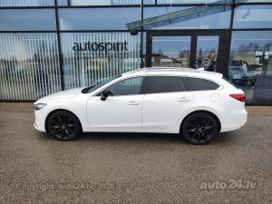 White Mazda 6 2022 in Tartu, with an engine capacity of 2.50 L and mileage of 90 thousand km for 25990 €, photo 3 on AUTOMOTO.COM.LV