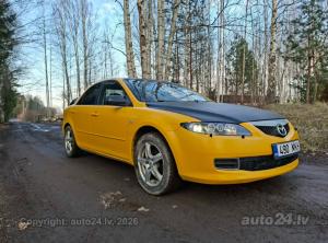 Yellow Mazda 6 2007 in Tallinn, with an engine capacity of 2.00 L and mileage of 207 thousand km for 1500 €, photo 9 on AUTOMOTO.COM.LV