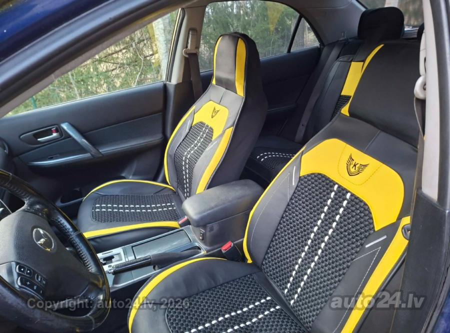 Yellow Mazda 6 2007 in Tallinn, with an engine capacity of 2.00 L and mileage of 207 thousand km for 1500 €, photo 11 on AUTOMOTO.COM.LV