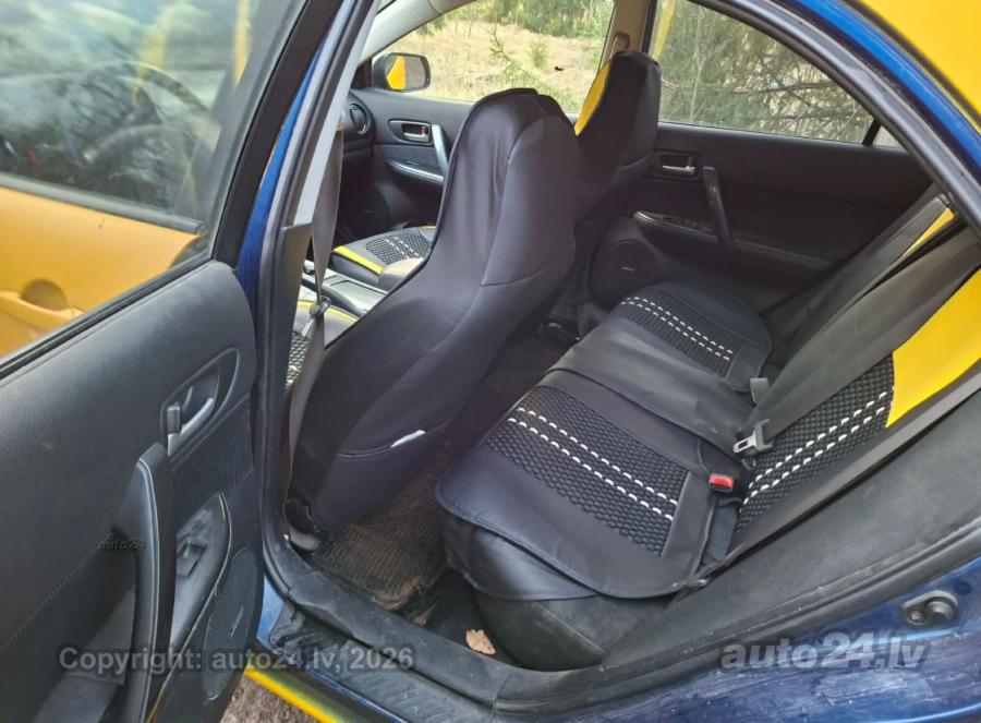 Yellow Mazda 6 2007 in Tallinn, with an engine capacity of 2.00 L and mileage of 207 thousand km for 1500 €, photo 12 on AUTOMOTO.COM.LV
