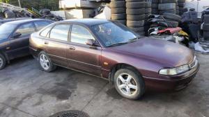 Zils Mazda 626 1996 Kauņa, ar dzinēja tilpumu 2.00 L un nobraukumu 222 tūkst. km par 600 €, foto  vietnē AUTOMOTO.COM.LV