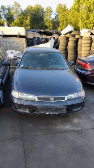 Zils Mazda 626 1996 Kauņa, ar dzinēja tilpumu 2.00 L un nobraukumu 222 tūkst. km par 600 €, foto 7 vietnē AUTOMOTO.COM.LV