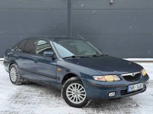 Синий Мазда 626 1999 в Рига, объемом двигателя 1.80 л и пробегом 217 тыс. км за 1699 €, фото 8 на AUTOMOTO.COM.LV