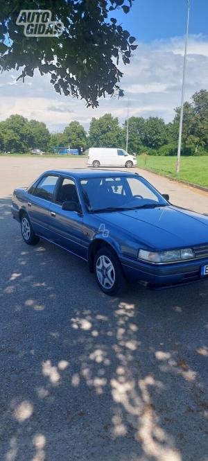 Blue Mazda 626 1988 in Klaipeda, with an engine capacity of 2.00 L and mileage of 224 thousand km for 1000 €, photo 6 on AUTOMOTO.COM.LV
