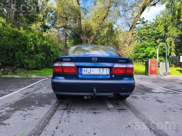 Zils Mazda 626 1998 Rīga, ar dzinēja tilpumu 1.80 L un nobraukumu 217 tūkst. km par 600 €, foto 3 vietnē AUTOMOTO.COM.LV