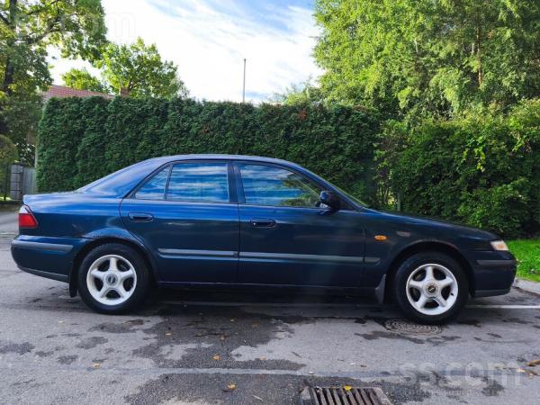 Zils Mazda 626 1998 Rīga, ar dzinēja tilpumu 1.80 L un nobraukumu 217 tūkst. km par 600 €, foto 4 vietnē AUTOMOTO.COM.LV
