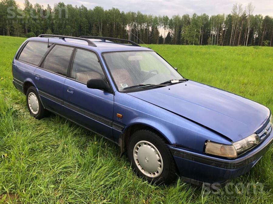 Zils Mazda 626 1992 Rēzekne, ar dzinēja tilpumu 2.00 L un nobraukumu 350 tūkst. km par 200 €, foto 1 vietnē AUTOMOTO.COM.LV