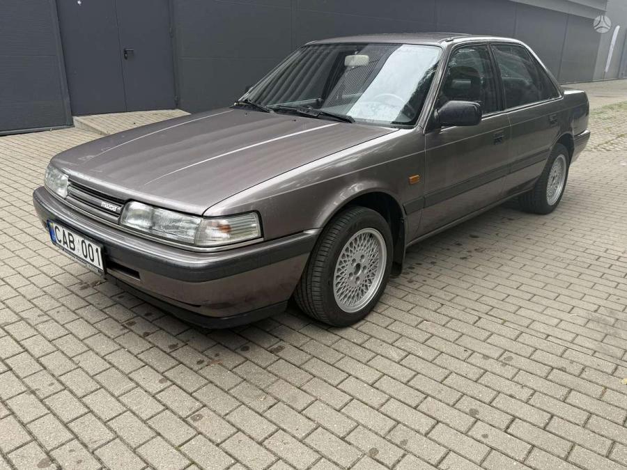 Коричневый Мазда 626 1990 в Вильнюс, объемом двигателя 2.20 л и пробегом 155 тыс. км за 2700 €, фото 1 на AUTOMOTO.COM.LV