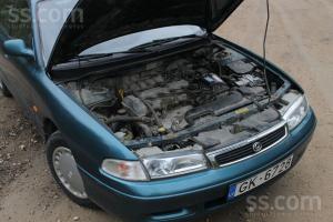 Зеленый Мазда 626 1994 в Екабпилс, объемом двигателя 1.80 л и пробегом 238 тыс. км за 2200 €, фото 9 на AUTOMOTO.COM.LV