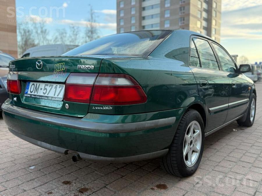 Зеленый Мазда 626 1998 в Рига, объемом двигателя 1.80 л и пробегом 0 тыс. км за 2100 €, фото 7 на AUTOMOTO.COM.LV