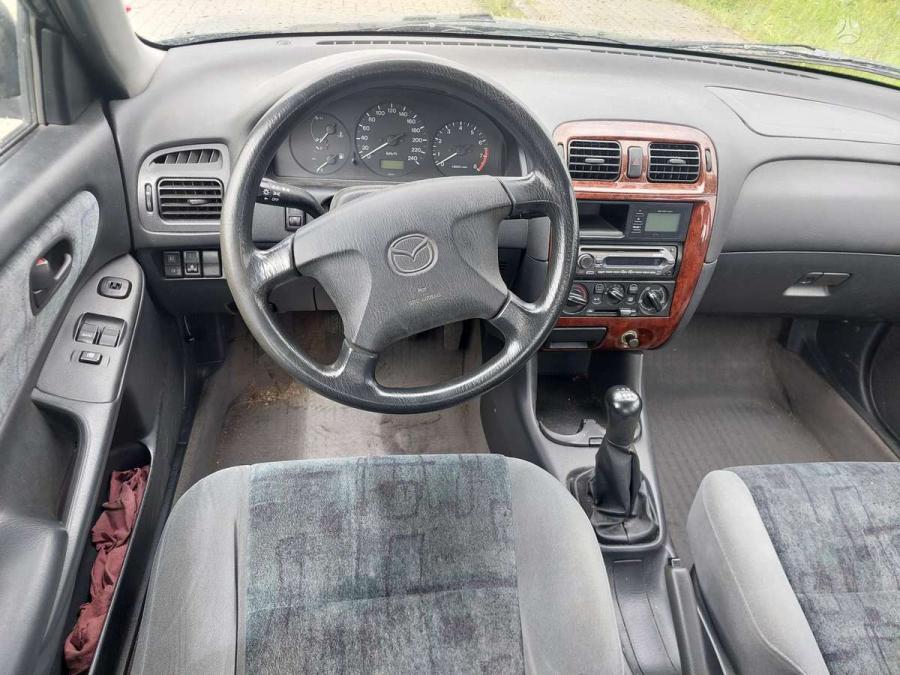 Зеленый Мазда 626 1998 в Клайпеда, объемом двигателя 1.99 л и пробегом 168 тыс. км за 750 €, фото 6 на AUTOMOTO.COM.LV