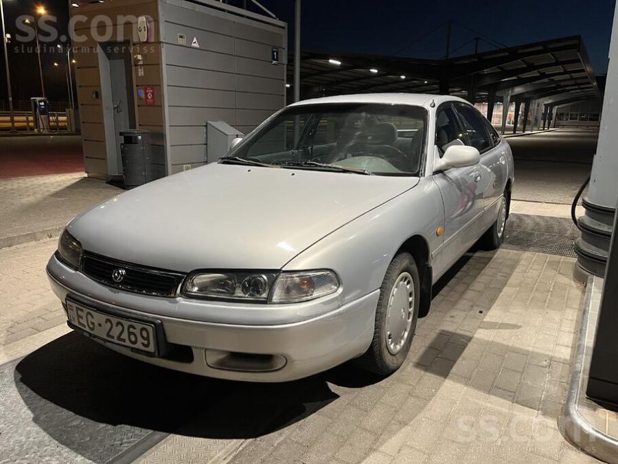 Pelēks Mazda 626 1993 Rīga, ar dzinēja tilpumu 2.00 L un nobraukumu 202 tūkst. km par 800 €, foto 4 vietnē AUTOMOTO.COM.LV