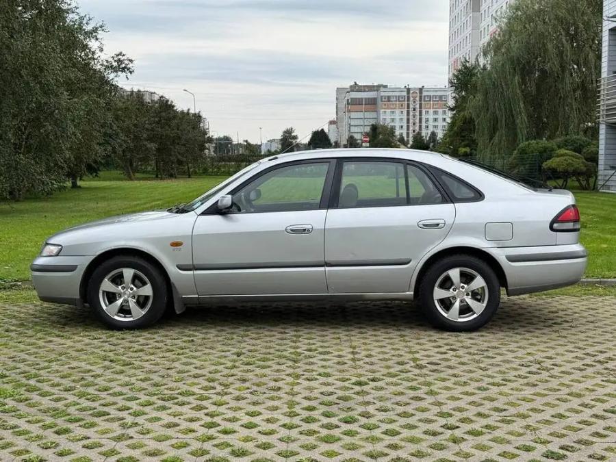Pelēks Mazda 626 1999 Rīga, ar dzinēja tilpumu 2.00 L un nobraukumu 123 tūkst. km par 1090 €, foto 3 vietnē AUTOMOTO.COM.LV