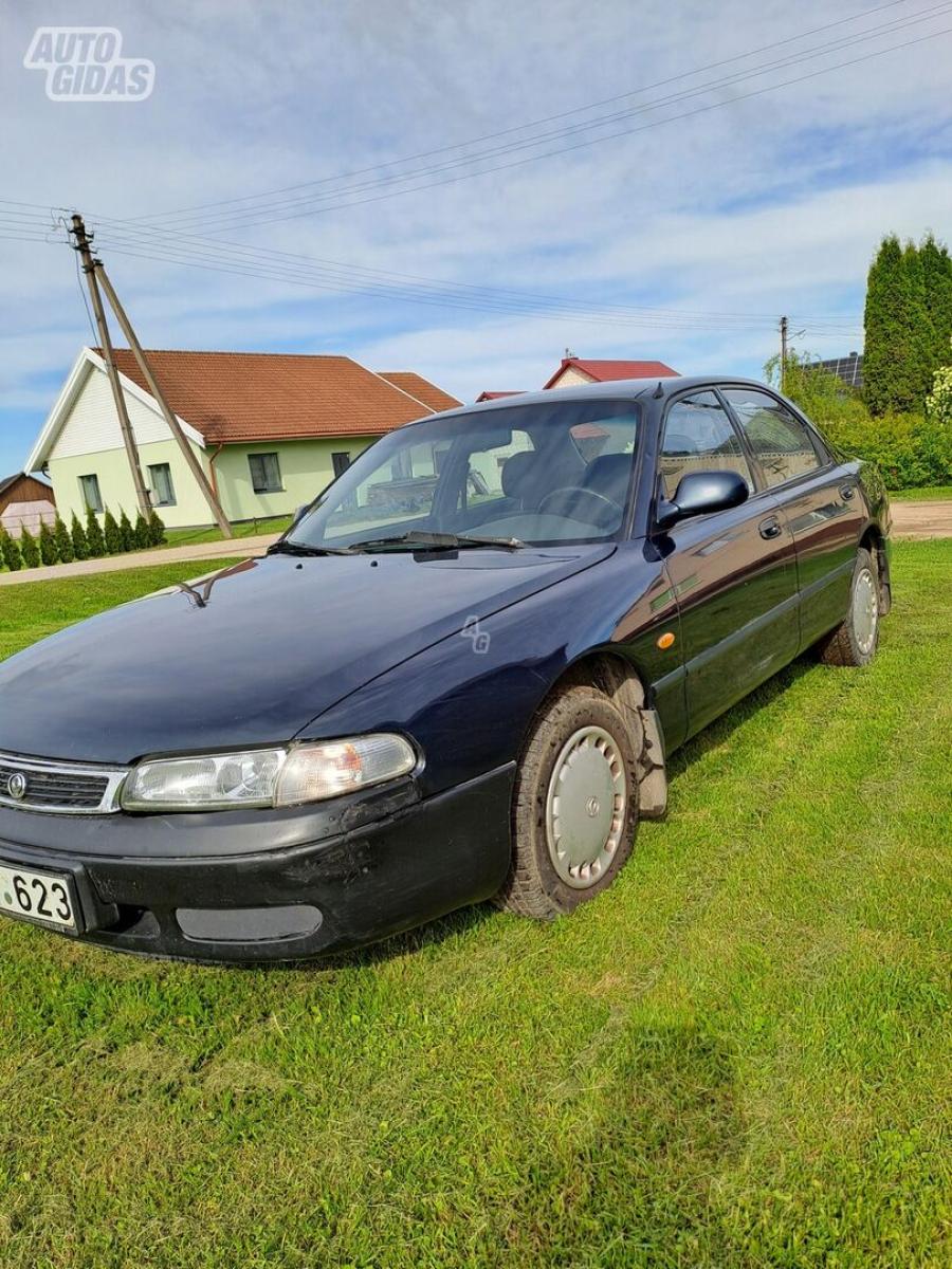 Mazda 626 1996 in Vilnius, with an engine capacity of 1.80 L and mileage of 167 thousand km for 850 €, photo 10 on AUTOMOTO.COM.LV