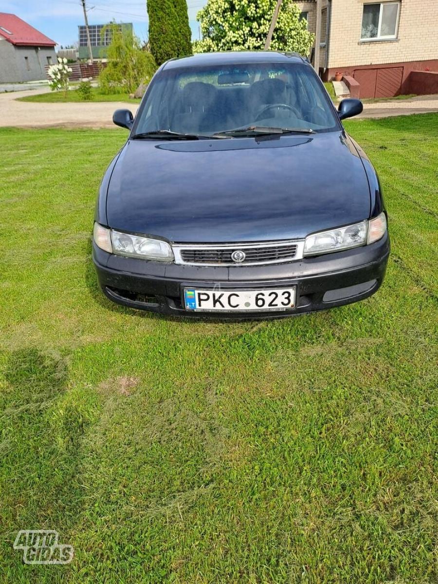 Mazda 626 1996 in Vilnius, with an engine capacity of 1.80 L and mileage of 167 thousand km for 850 €, photo 11 on AUTOMOTO.COM.LV