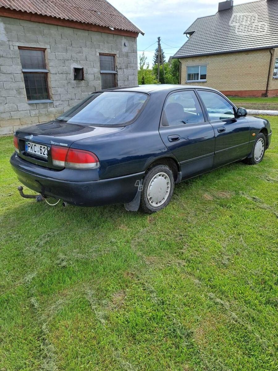 Mazda 626 1996 in Vilnius, with an engine capacity of 1.80 L and mileage of 167 thousand km for 850 €, photo 14 on AUTOMOTO.COM.LV