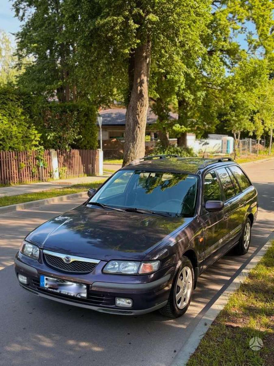 Violets Mazda 626 1998 Viļņa, ar dzinēja tilpumu 1.80 L un nobraukumu 269 tūkst. km par 1150 €, foto 4 vietnē AUTOMOTO.COM.LV
