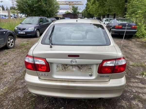 Dzeltens Mazda 626 2000 Kauņa, ar dzinēja tilpumu 1.84 L un nobraukumu 220 tūkst. km par 999 €, foto 3 vietnē AUTOMOTO.COM.LV