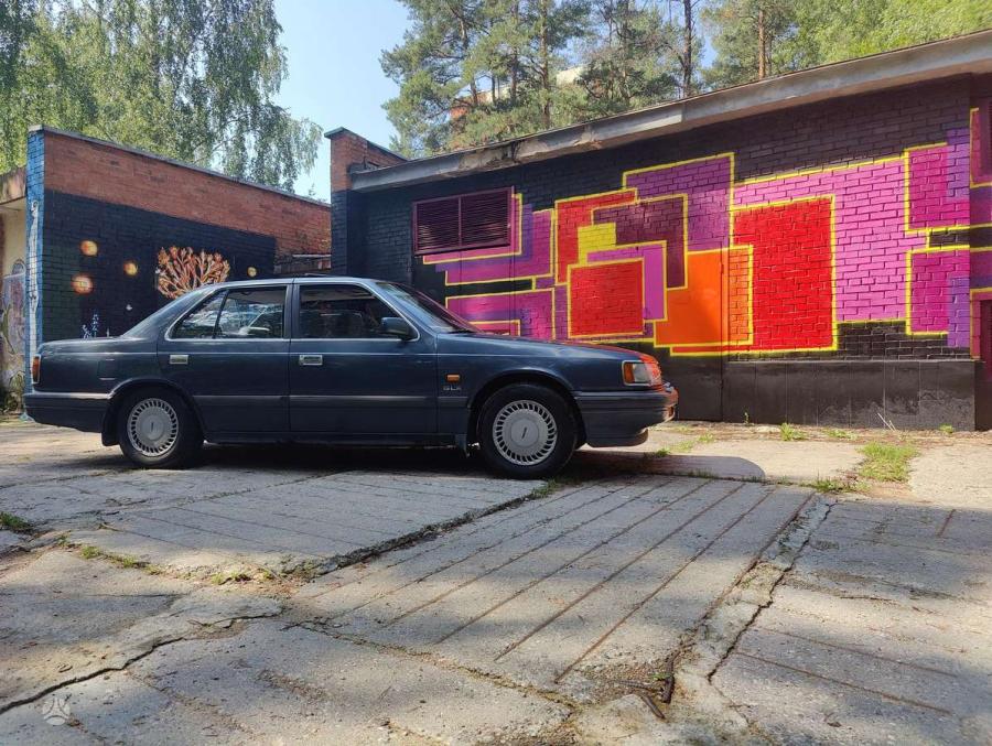 Синий Мазда 929 1987 в Висагинас, объемом двигателя 2.95 л и пробегом 138 тыс. км за 3200 €, фото 15 на AUTOMOTO.COM.LV