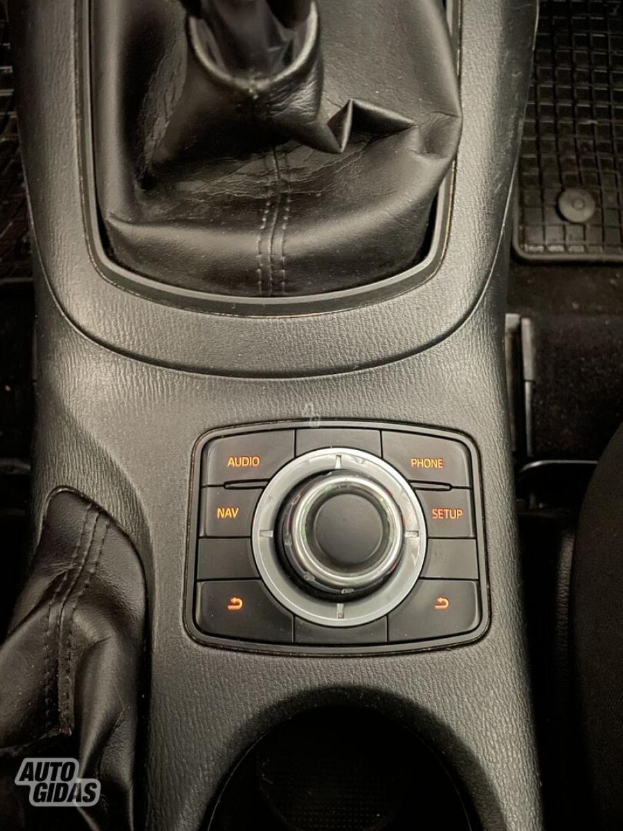 Black Mazda CX-3 2014 in Vilnius, with an engine capacity of 2.20 L and mileage of 178 thousand km for 3950 €, photo 15 on AUTOMOTO.COM.LV