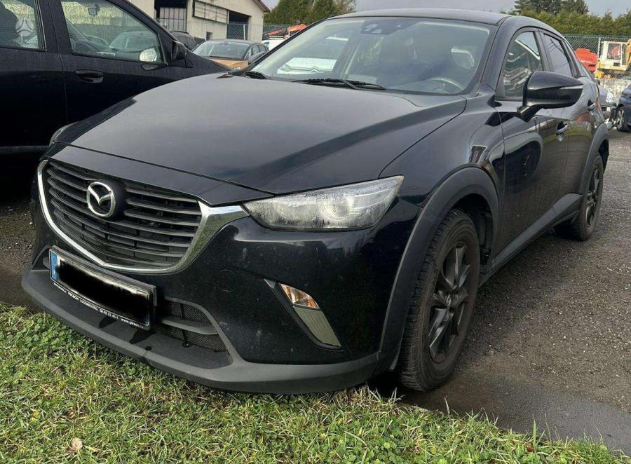 Melns Mazda CX-3 2015 Tauragė, ar dzinēja tilpumu 1.50 L un nobraukumu 249 tūkst. km par 7200 €, foto 1 vietnē AUTOMOTO.COM.LV