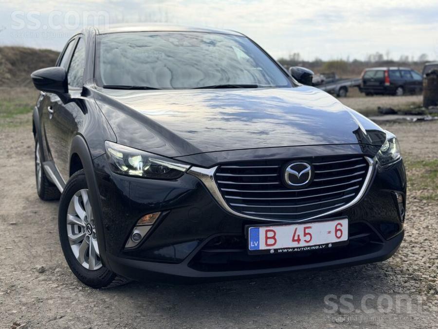 Черный Мазда СХ-3 2015 в Рига, объемом двигателя 1.50 л и пробегом 210 тыс. км за 9995 €, фото 1 на AUTOMOTO.COM.LV