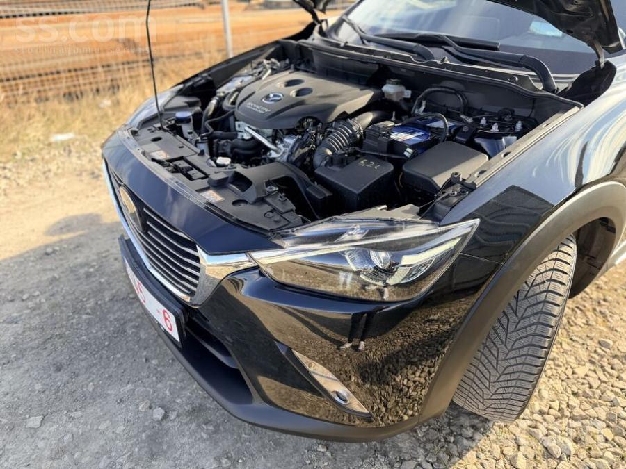 Черный Мазда СХ-3 2015 в Рига, объемом двигателя 1.50 л и пробегом 210 тыс. км за 9995 €, фото 30 на AUTOMOTO.COM.LV