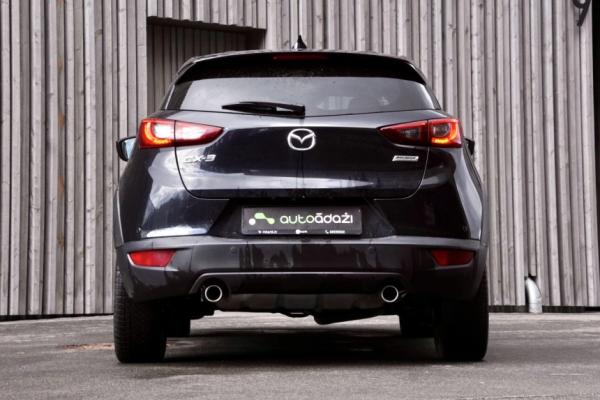 Melns Mazda CX-3 2015 Rīga, ar dzinēja tilpumu 1.50 L un nobraukumu 158 tūkst. km par 10900 €, foto 4 vietnē AUTOMOTO.COM.LV