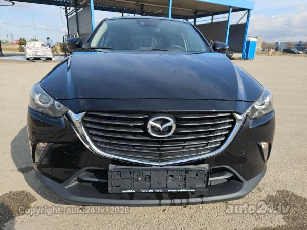 Black Mazda CX-3 2016 in Tartu, with an engine capacity of 1.50 L and mileage of 217 thousand km for 8888 €, photo 2 on AUTOMOTO.COM.LV
