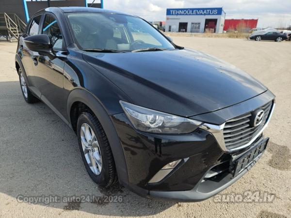 Black Mazda CX-3 2016 in Tartu, with an engine capacity of 1.50 L and mileage of 217 thousand km for 8888 €, photo 3 on AUTOMOTO.COM.LV