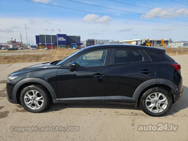Black Mazda CX-3 2016 in Tartu, with an engine capacity of 1.50 L and mileage of 217 thousand km for 8888 €, photo 8 on AUTOMOTO.COM.LV