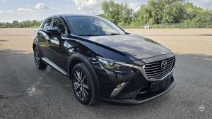Melns Mazda CX-3 2016 Marijampole, ar dzinēja tilpumu 1.50 L un nobraukumu 197 tūkst. km par 8500 €, foto  vietnē AUTOMOTO.COM.LV