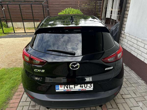 Black Mazda CX-3 2017 in Kaunas, with an engine capacity of 2.00 L and mileage of 210 thousand km for 12200 €, photo 5 on AUTOMOTO.COM.LV