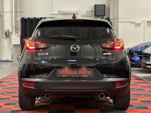 Black Mazda CX-3 2017 in Vilnius, with an engine capacity of 2.00 L and mileage of 100 thousand km for 12999 €, photo 6 on AUTOMOTO.COM.LV