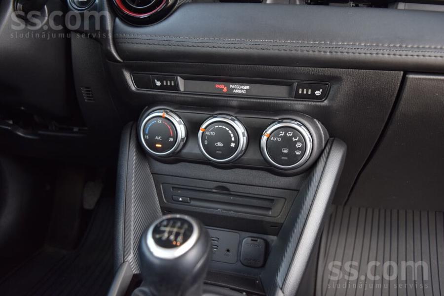 Melns Mazda CX-3 2018 Rīga, ar dzinēja tilpumu 2.00 L un nobraukumu 90 tūkst. km par 12500 €, foto 6 vietnē AUTOMOTO.COM.LV
